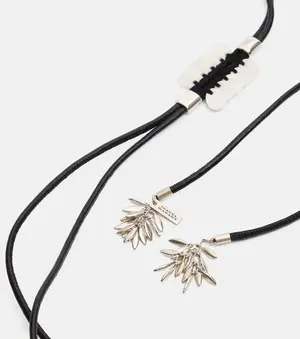 Isabel Marant Étoile Ranea Embellished Leather Belt - Black