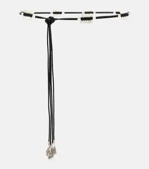 ISABEL MARANT ÉTOILE Ranea Embellished Leather Belt