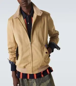Junya Watanabe Cotton-blend Blouson Jacket