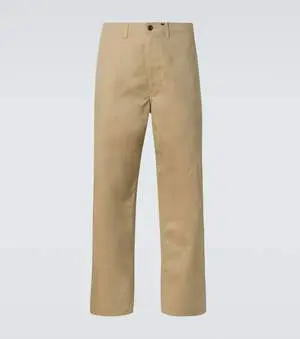 Junya Watanabe Cotton-blend Straight Trousers