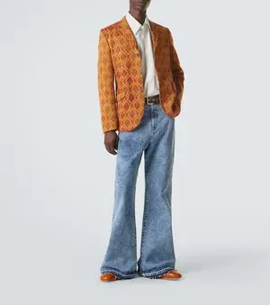 Junya Watanabe High-rise Flared Jeans