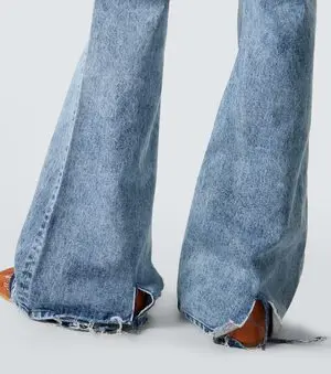 Junya Watanabe High-rise Flared Jeans