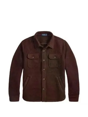Polo Ralph Lauren Felted Shirt Jacket - Brown