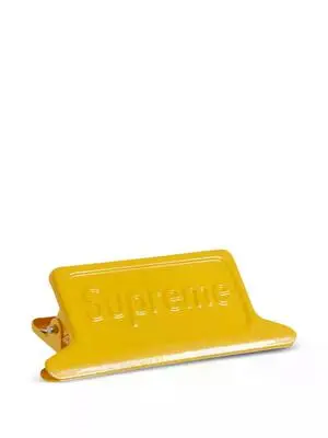 Supreme Small Dulton Logo-embossed Clips
