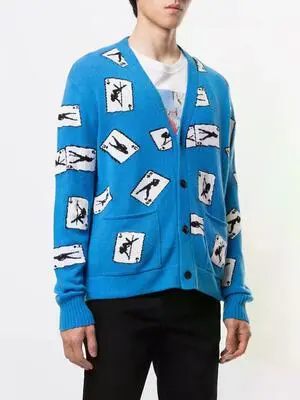 Amiri Pole-dance Knit Cardigan