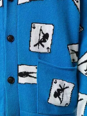 Amiri Pole-dance Knit Cardigan