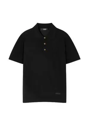 Versace Logo-patch Polo Shirt