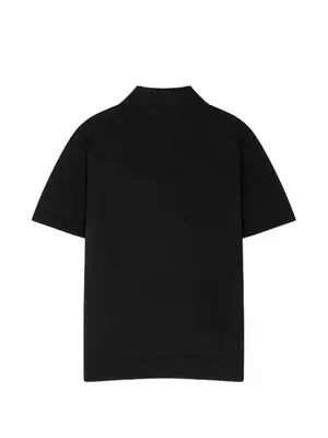 Versace Logo-patch Polo Shirt