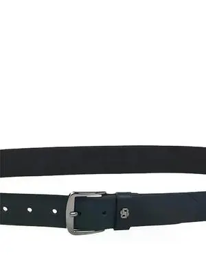 BOSS Italian Leather Belt With Double-b Monogram