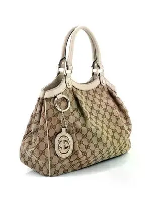 Gucci Sukey Gg Canvas Medium Tote Bag