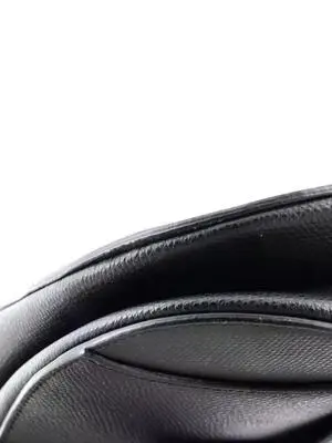Dior Saddle Handbag Leather Mini Shoulder Bag - Black