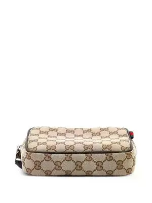 Gucci Web Loop Gg Canvas Camera Bag