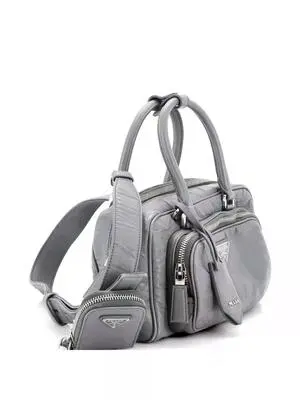 Prada Re-edition 2001 Top Handle Nappa Antique Shoulder Bag