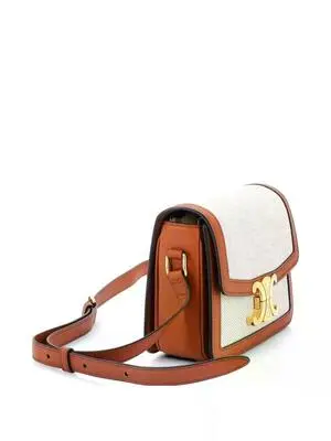 Celine Triomphe Teen Crossbody Bag - Brown