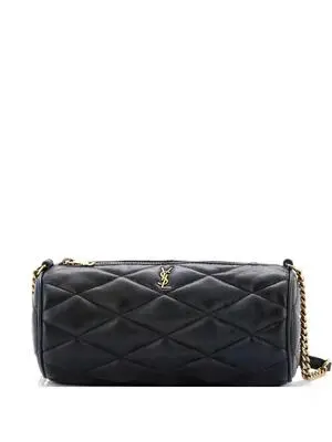 Saint Laurent Sade Tube Bag Quilted Leather Shoulder Bag