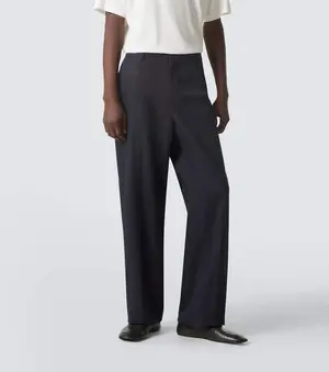 Gucci Cotton Twill Straight Pants