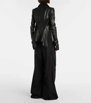 Rick Owens Jumbo Belas Cotton Cargo Pants - Black
