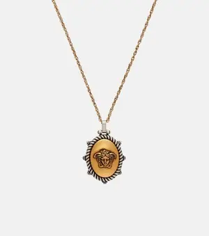 Versace Medusa Pendant Necklace - Gold