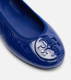 Tory Burch Reva Leather Ballet Flats