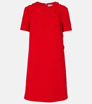 Carolina Herrera Embellished Mini Dress