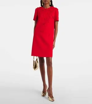 Carolina Herrera Embellished Mini Dress