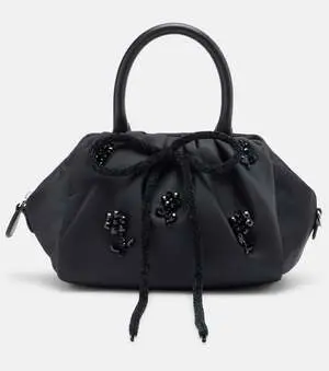 Simone Rocha Mini Embellished Top-handle Bag
