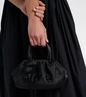 Simone Rocha Mini Embellished Top-handle Bag