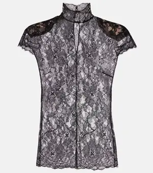 Valentino Garavani Cotton-blend Top