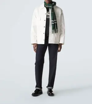Burberry Ryan Embroidered Cotton T-shirt