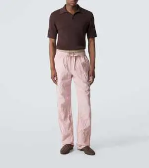 Dolce & Gabbana Ribbed-knit Cotton Polo Sweater