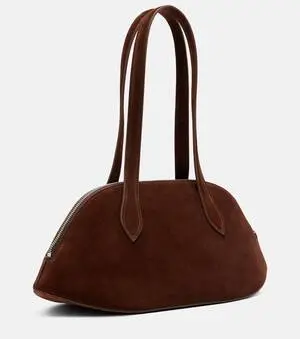 AESTHER EKME Cosmo Suede Bowling Bag - Brown