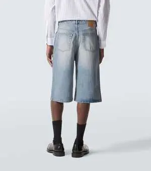 AMI Paris Denim Bermuda Shorts