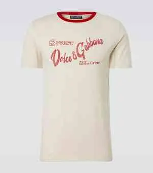 Dolce & Gabbana Printed Cotton T-shirt