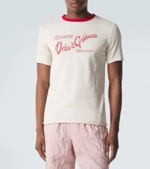 Dolce & Gabbana Printed Cotton T-shirt