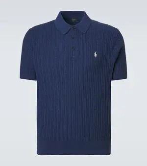 Polo Ralph Lauren Cable-knit Cotton Polo Sweater