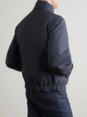 Moncler Luserna Logo-appliquéd Airsoft Down Jacket