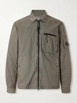 C.P. COMPANY Panama-r Overshirt - Green