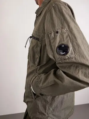 C.P. COMPANY Panama-r Overshirt - Green
