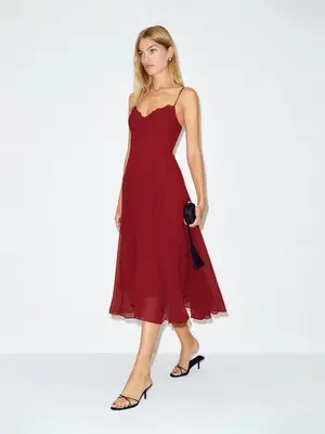REFORMATION Laia Midi Dress