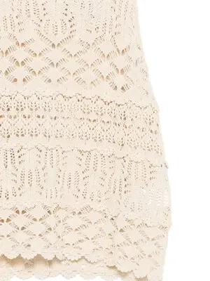 SEMICOUTURE Shelley Cotton Tank Top - White