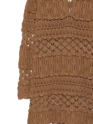 SEMICOUTURE Alvina Cotton Mini Dress