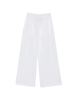 SEMICOUTURE Jhonny Cotton Trousers - White