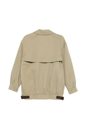 SEMICOUTURE Nives Cotton Bomber Jacket - Green