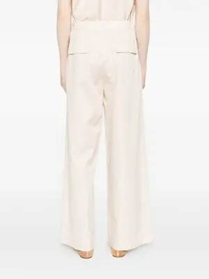 SUSANNE BOMMER Cotton Wide-leg Trousers