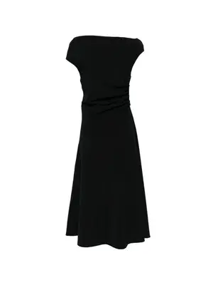 PAROSH Midi Dress - Black
