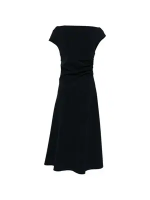 PAROSH Midi Dress - Blue