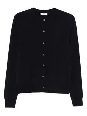 Soft Goat Cashmere Cardigan - Blue