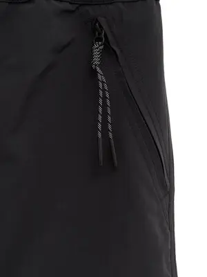 Moncler Technical Froissé Bermuda Shorts - Black