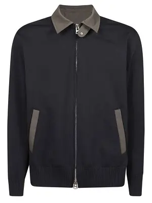 Sacai Zip-up Jacket - Beige