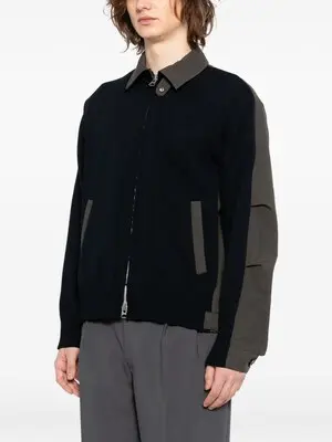 Sacai Zip-up Jacket - Beige